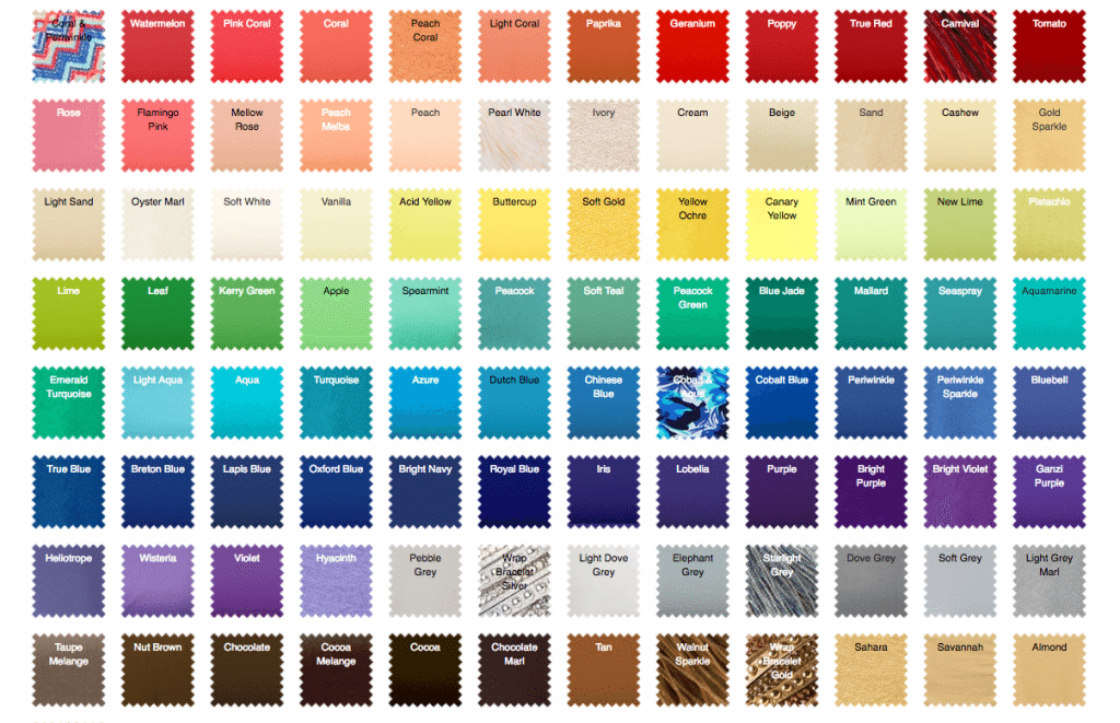 The process of learning which colours suit you - Midlifechic