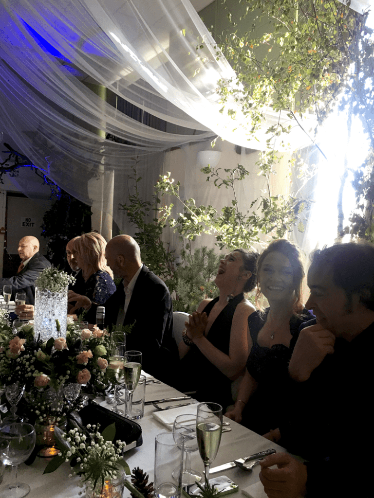 Side stripe trousers, a great solution... and a midlife wedding ...