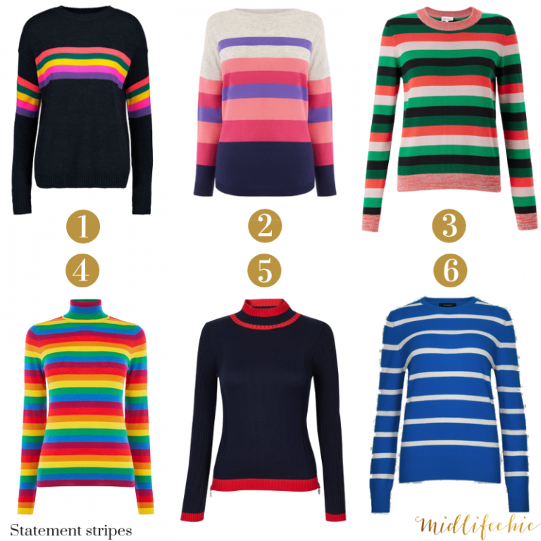 Pop of colour outfit updates to take you through to spring - Midlifechic