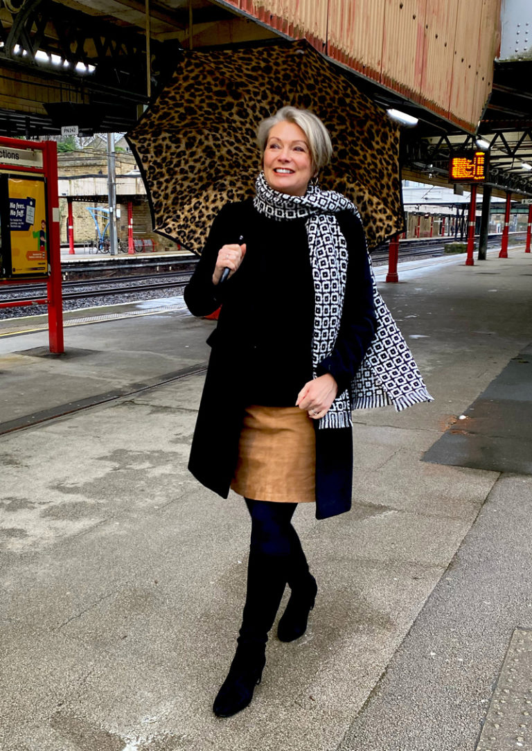 How to make winter outfits look pulled together - Midlifechic