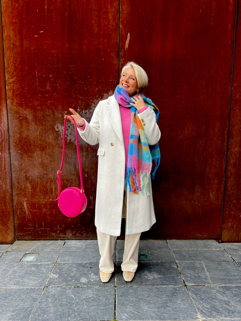 Easy ways to build a colourful winter wardrobe - Midlifechic